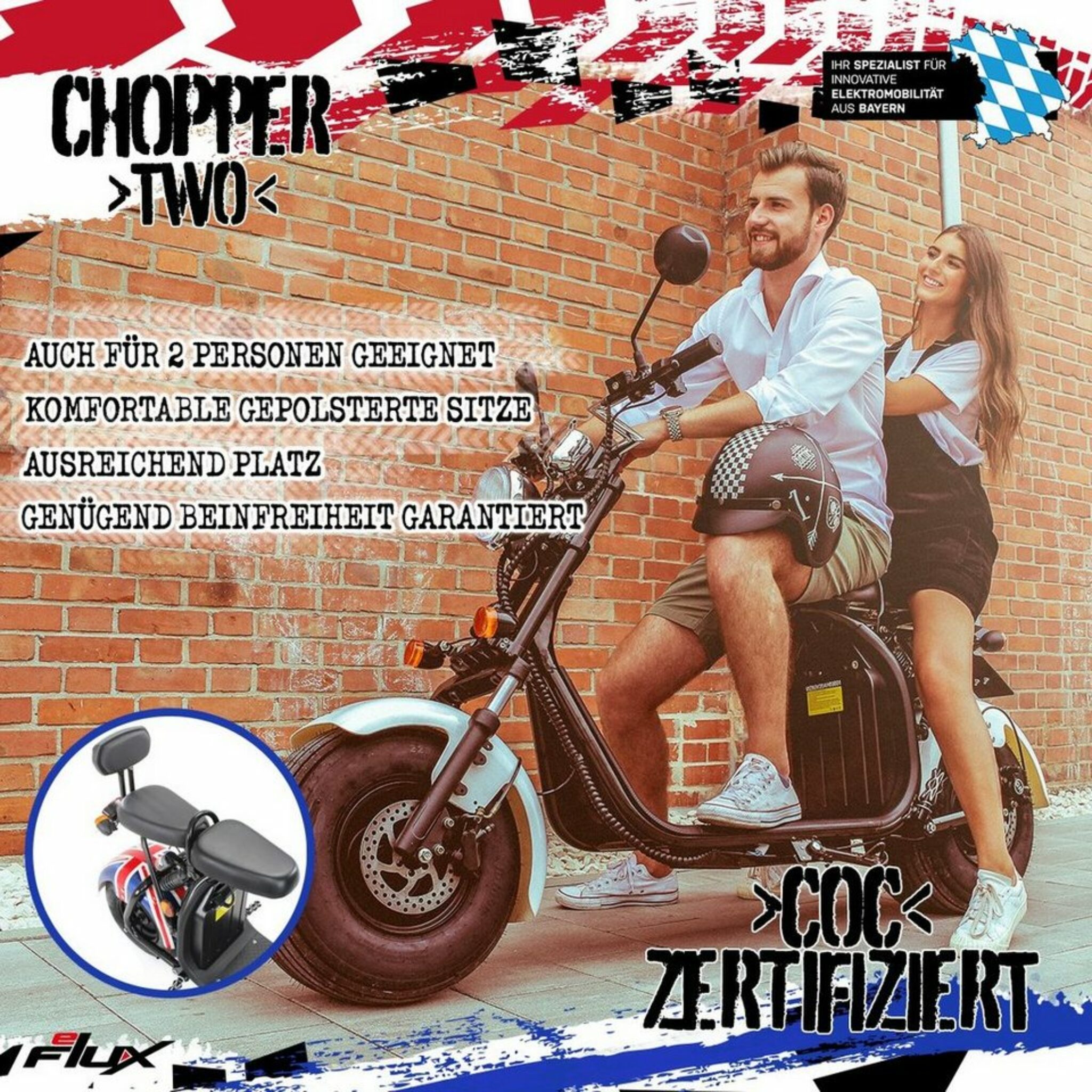 E Scooter Fr 2 Personen